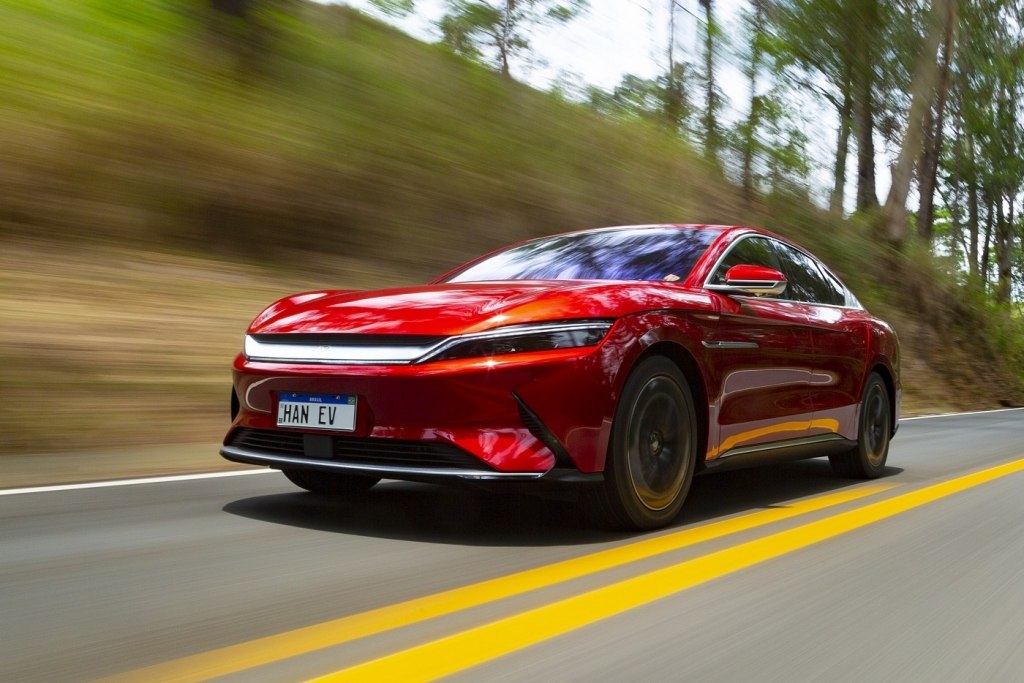 BYD Han EV - цены, отзывы, характеристики Han EV от BYD