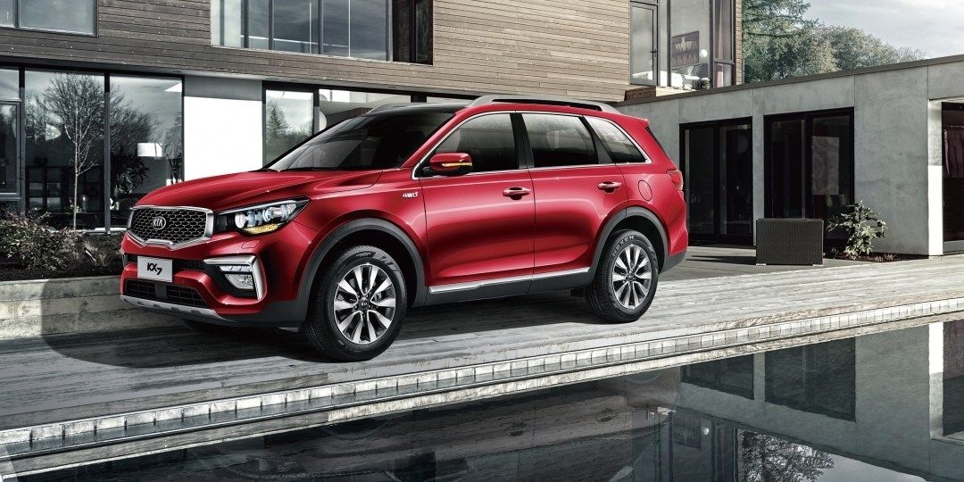 Представлена обширная галерея семиместного кроссовера KIA KX7. Новинки ...