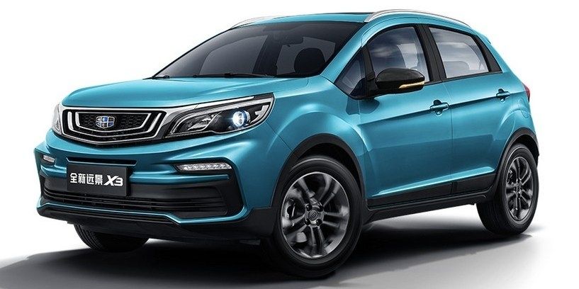 Geely Vision X3 стал лучше внутри. Новинки світового авторинку