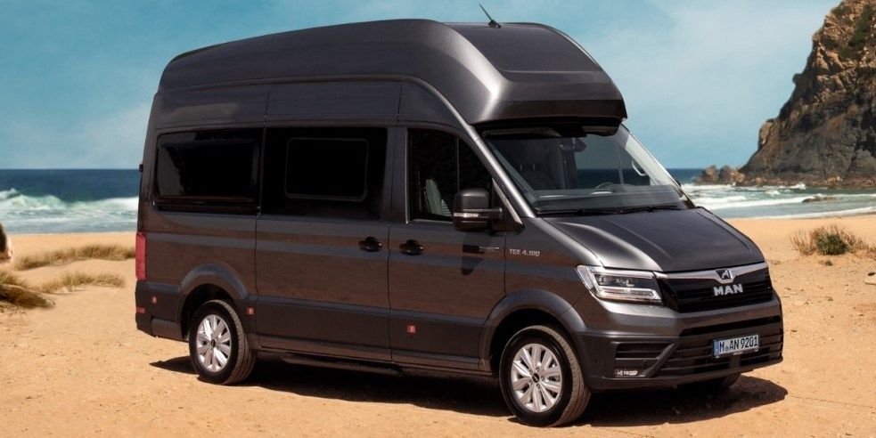 MAN TGE Camper Van отримав пневмопідвіску та захист днища. Новини ...