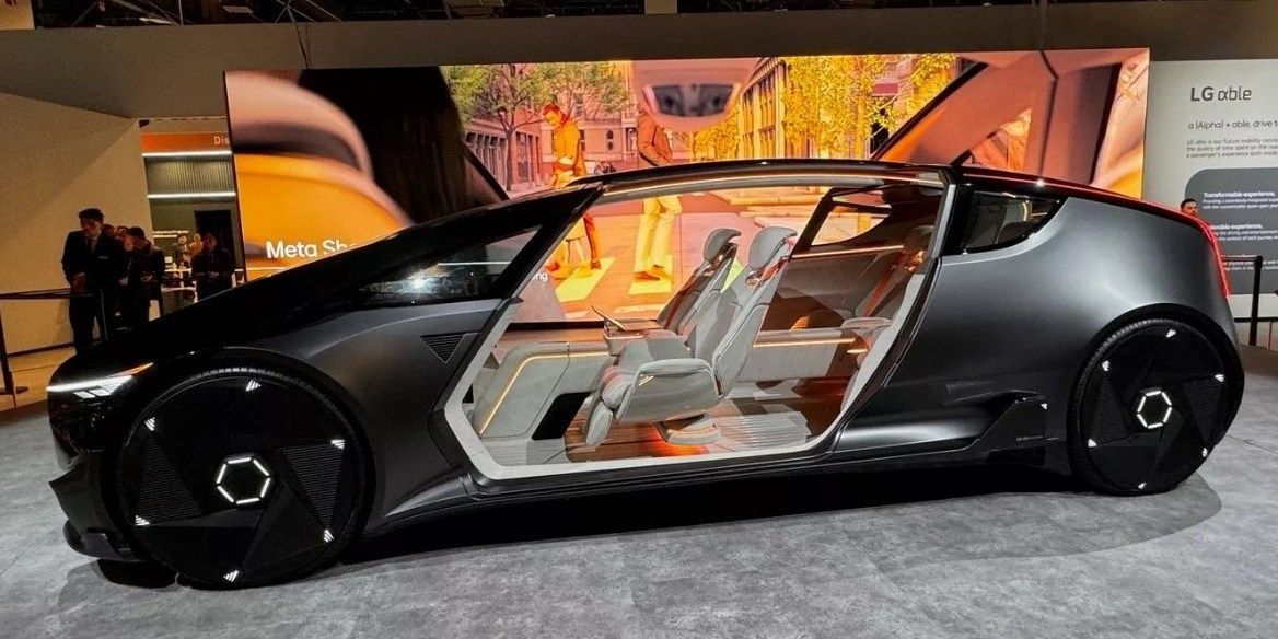 LG представила концепт автомобіля майбутнього Alpha-Able. Концепти ...